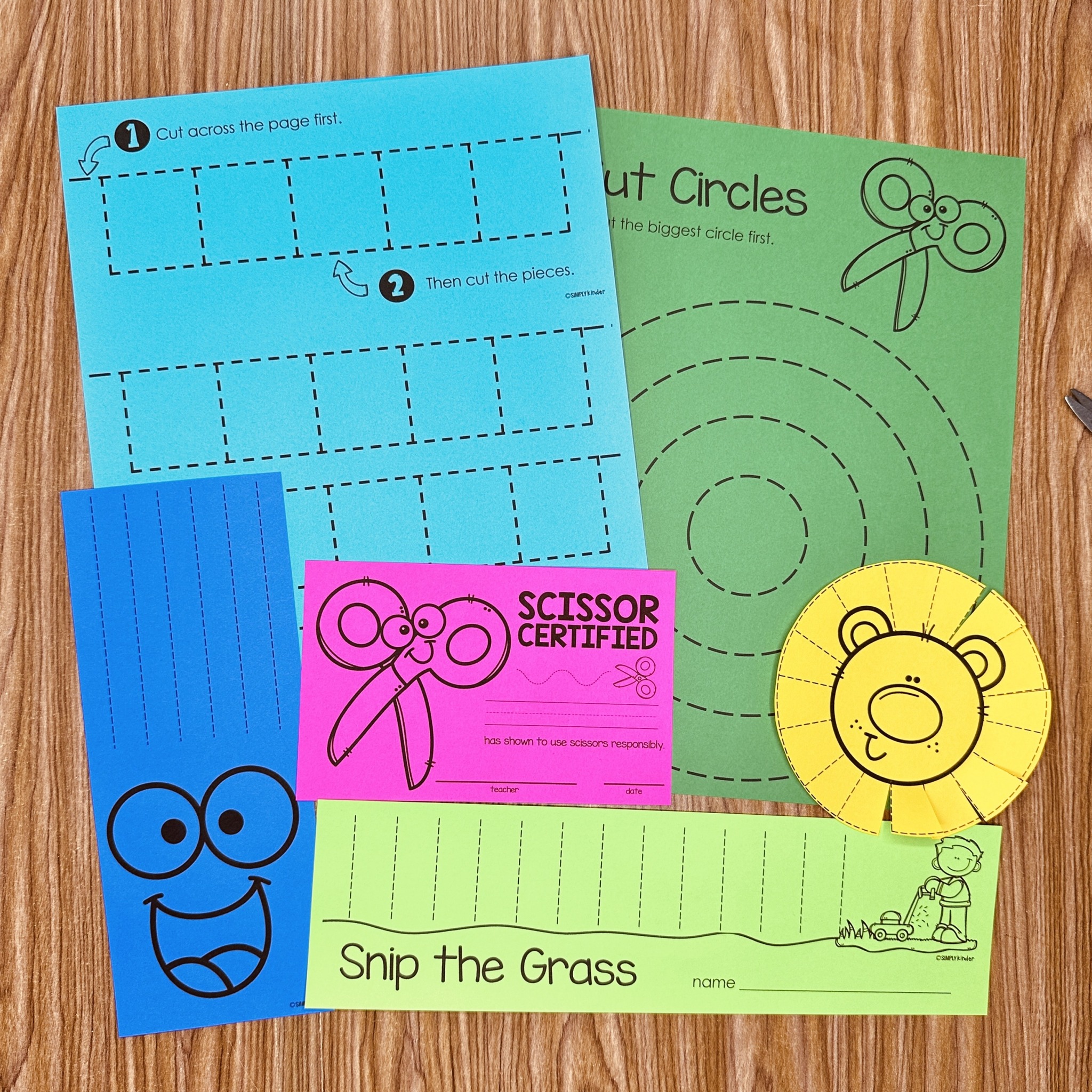 Simply - Comment "SCISSORS" now! ️ Cutting practice with scissors is a ...