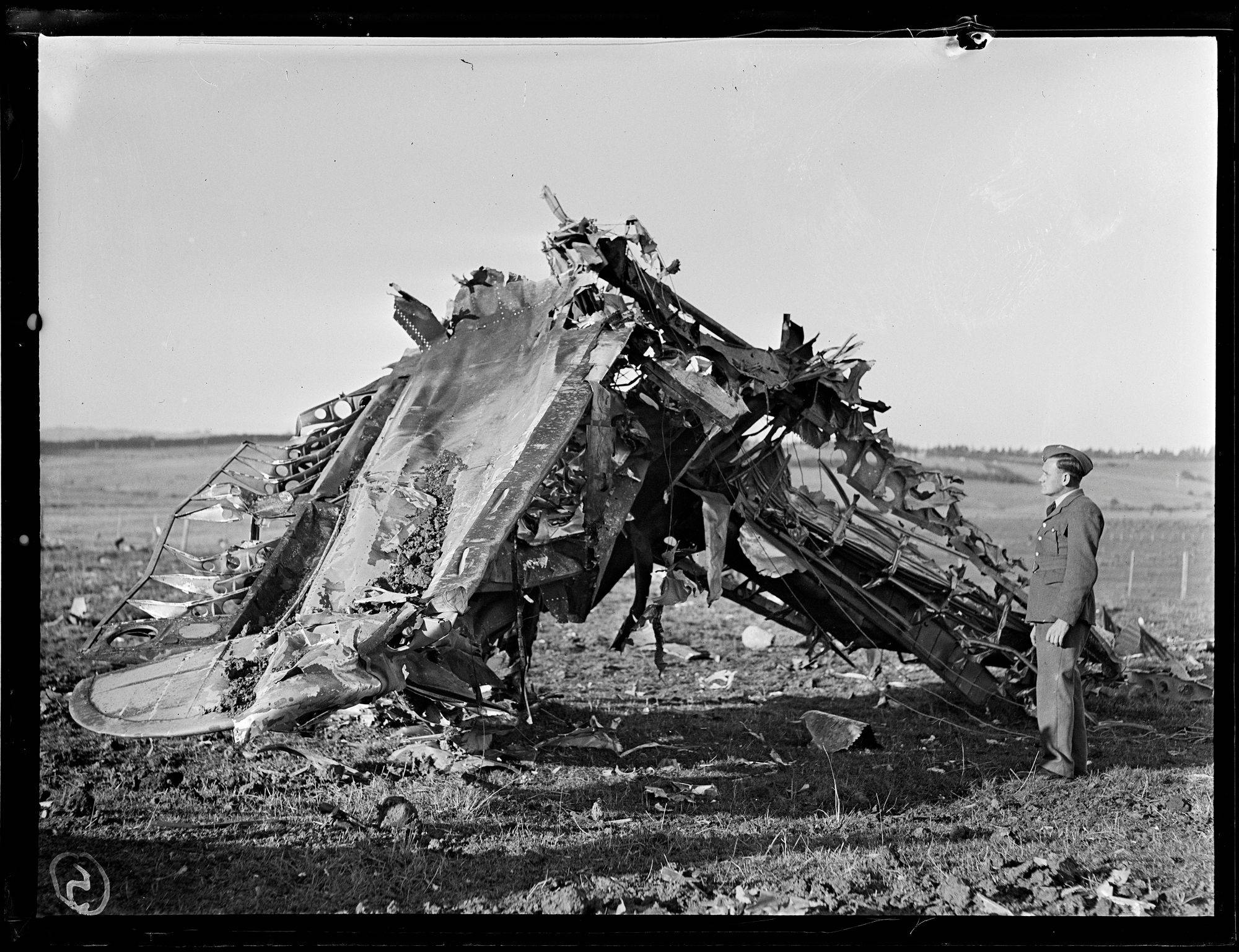 Timespanner - "The wreckage of the 'Texas Tornado', a U.S. Army Air ...