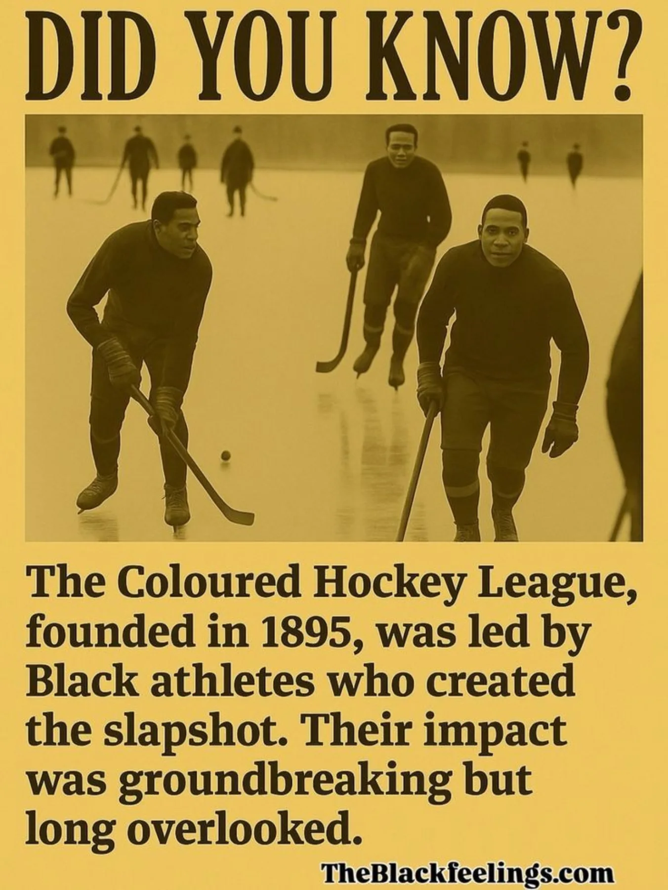 The first hockey league... - Pastor Christopher W. Strahan | Facebook