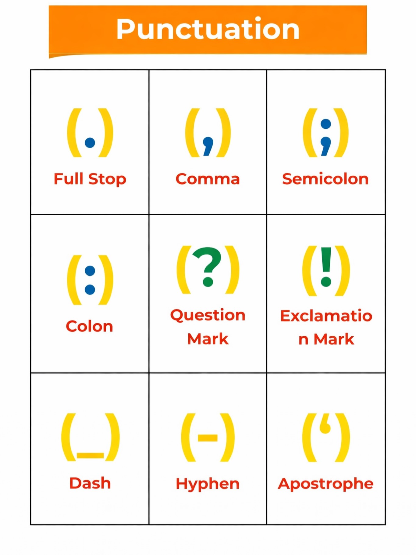 Genius - Punctuation #punctuation #puncutuationmark #enlglishforkids # ...