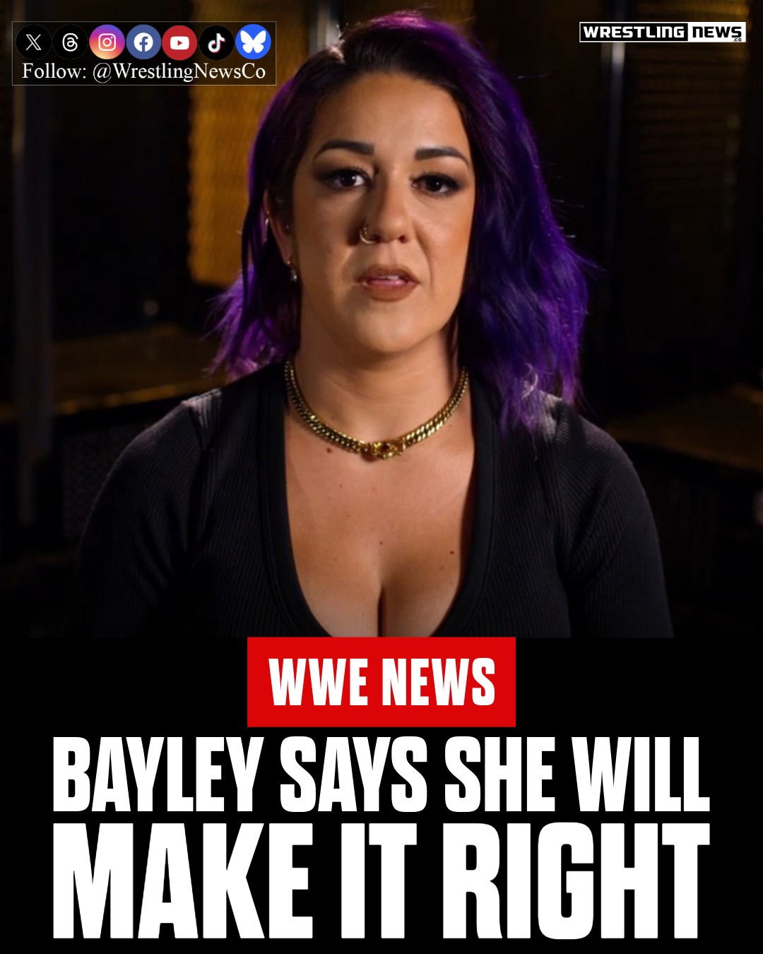 Wrestling News What Is Going On With Bayley Facebook 4359
