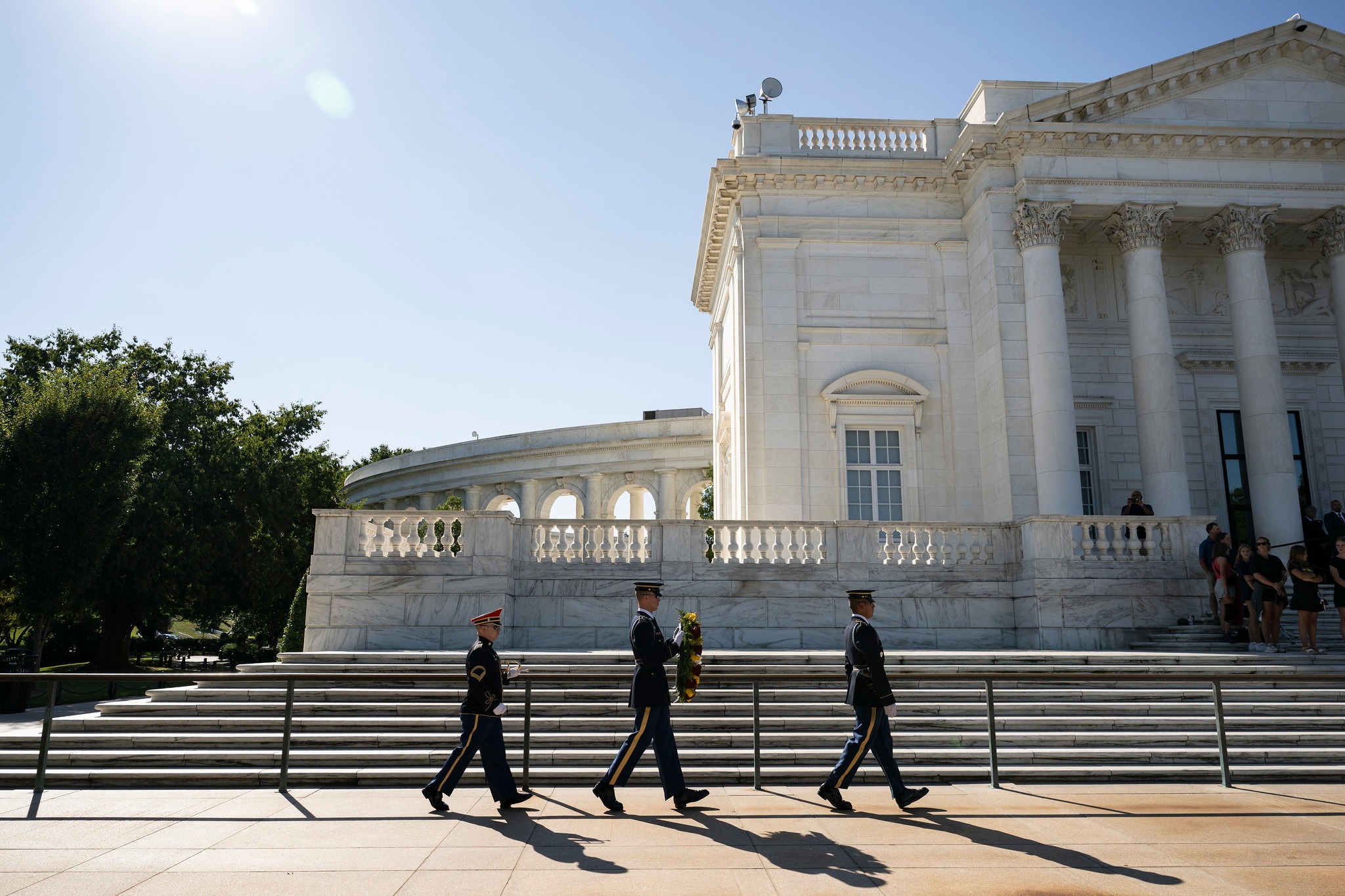 Arlington National Cemetery - The 3d US Infantry Regiment (Old Guard ...