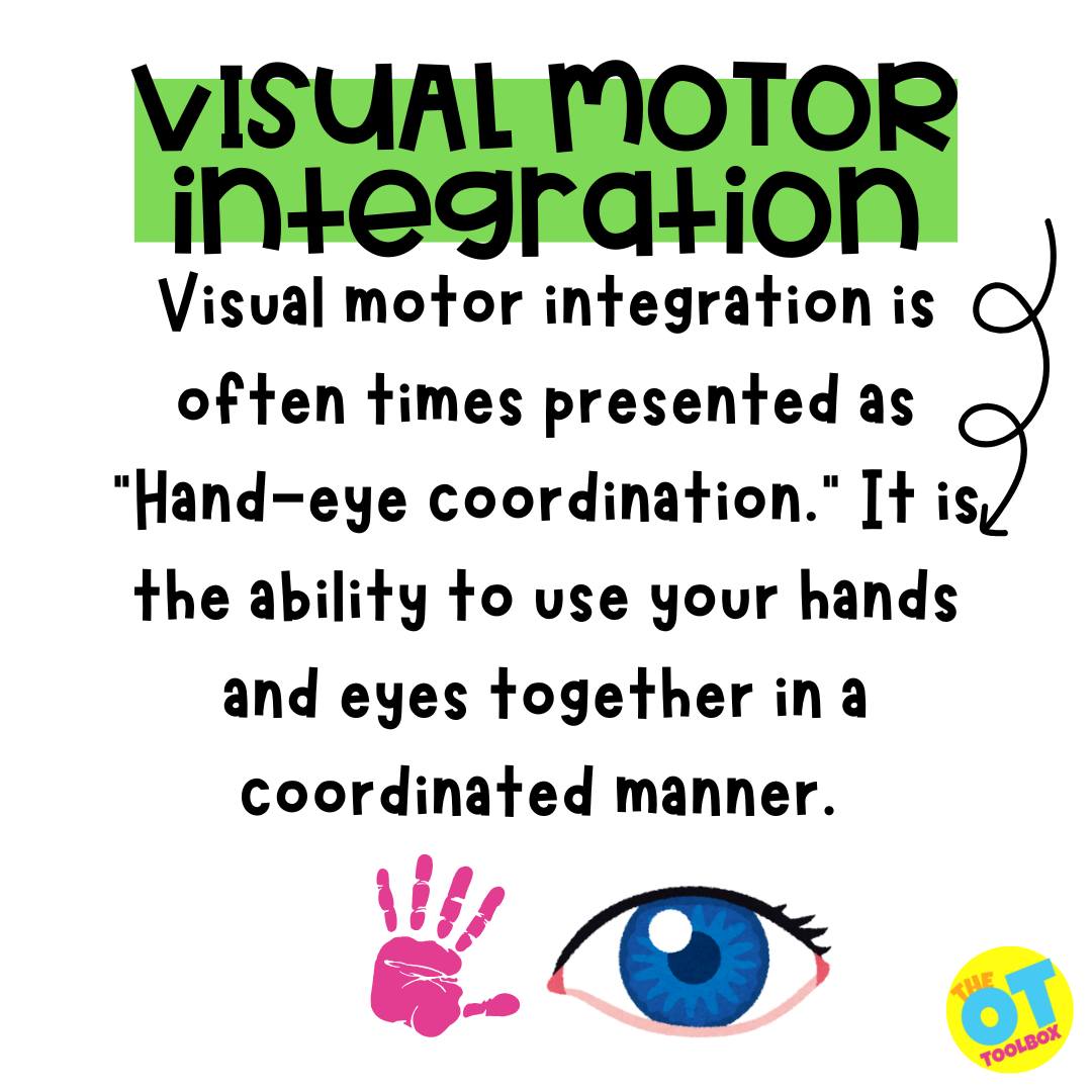 Visual motor... - Fine Motor Tricks and Tips | Facebook