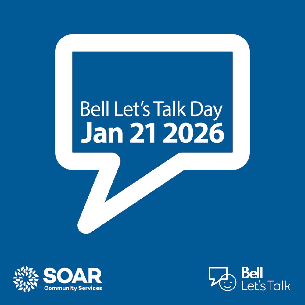 The 16th annual Bell Let’s Talk... - SOAR Community Services | Facebook