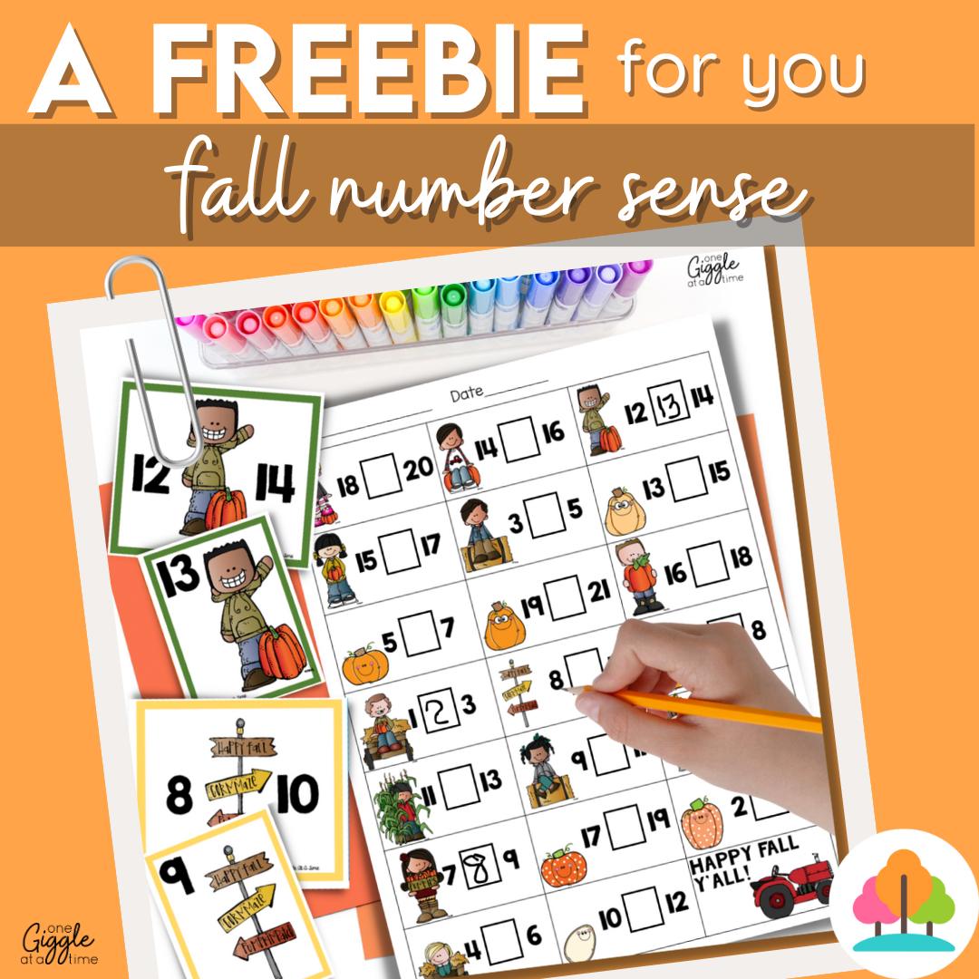 One - Happy FREEBIE Friday! 💫💫💫 I love using this fun activity with my ...