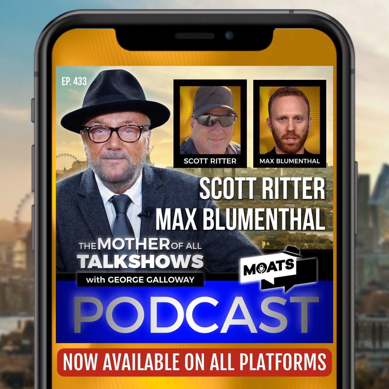 George Galloway 🟥 New 🎙️moats Podcast 433 Signalgate 🎧