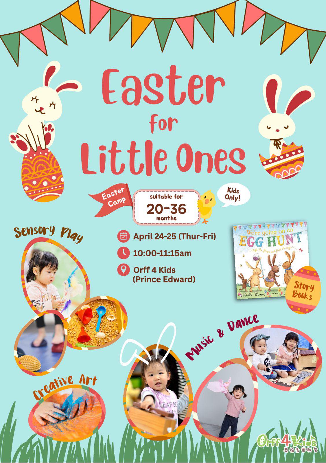 Orff - 🐰🌸 Easter for Little Ones! 🎉🥚 太多家長問：「有冇適合細啲小朋友嘅 Easter Camp 呀？」📞 ...