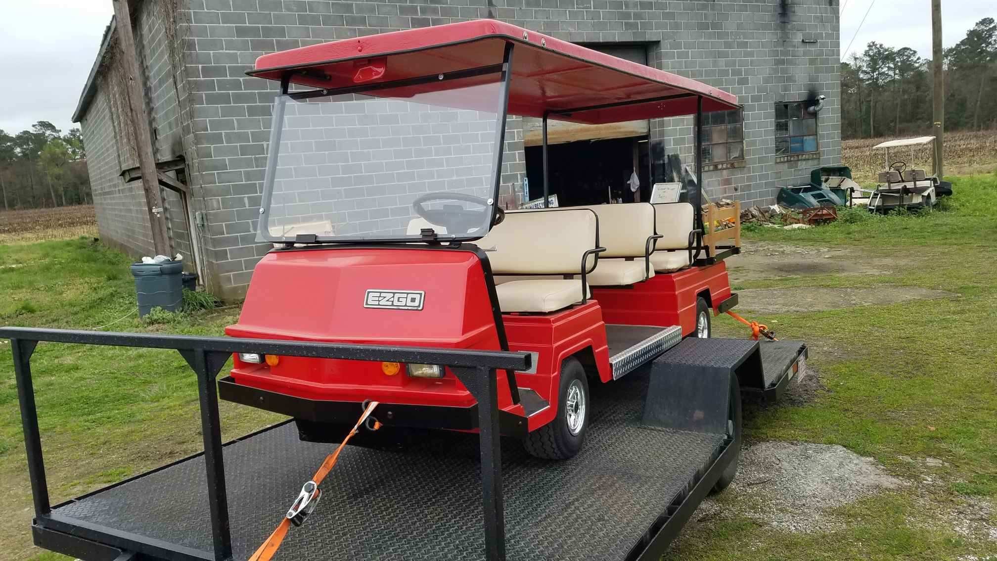 1995 Ezgo Limo Shuttle Golf Cart Pcx 955 Powersport Vehicles Mount