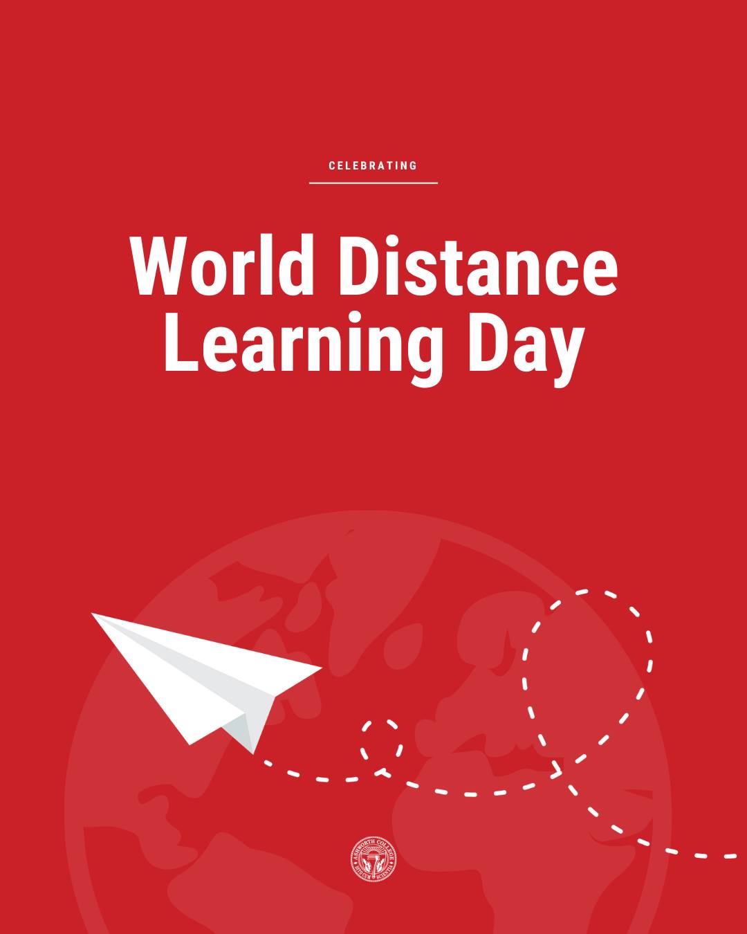 Today we celebrate World Distance... - Ashworth College | Facebook