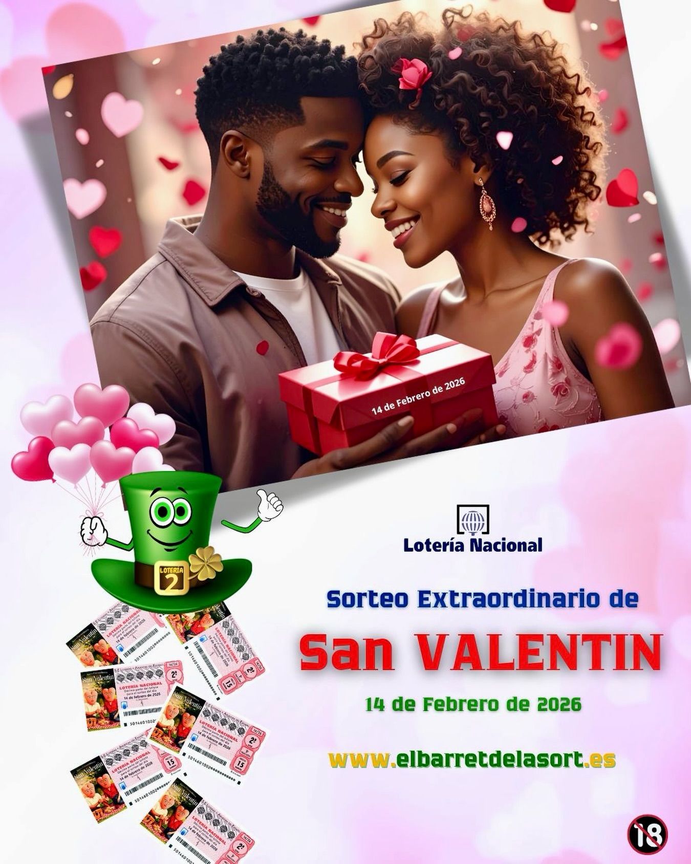 El - 💘 Sorteo Extraordinario de San Valentín 2026 💘 Este 14 de febrero ...