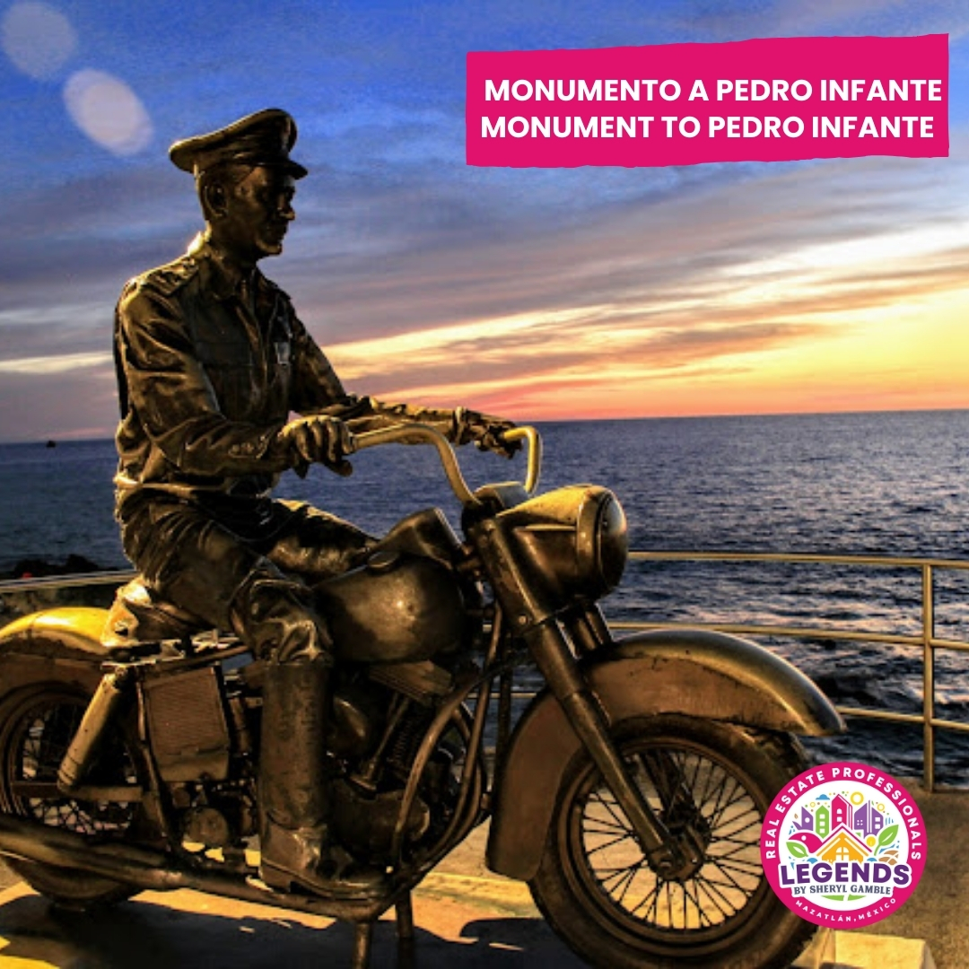 Legends Located Along The Mazatlán Boardwalk The Pedro Infante