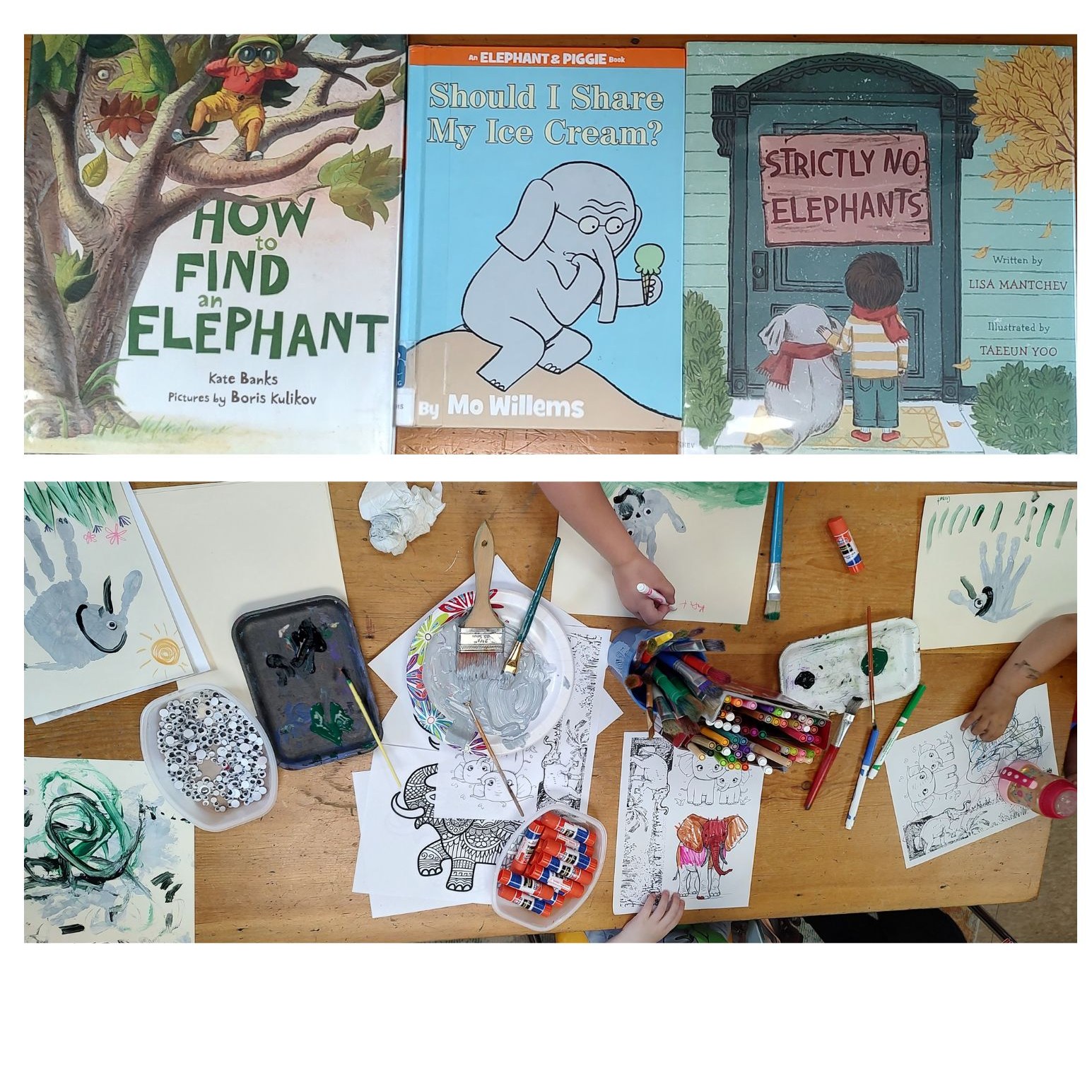 Fairlee - Today's Story Time was all about Elephants! Our theme was ...