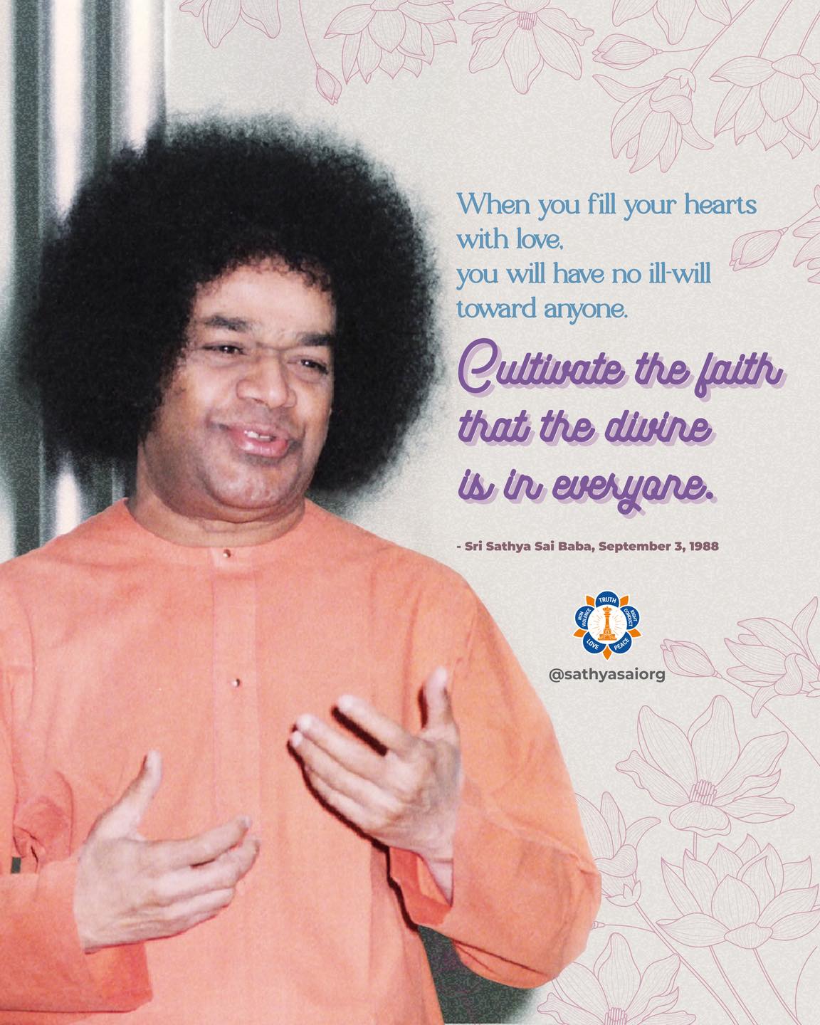 Sri Sathya Sai... - Sri Sathya Sai International Organization