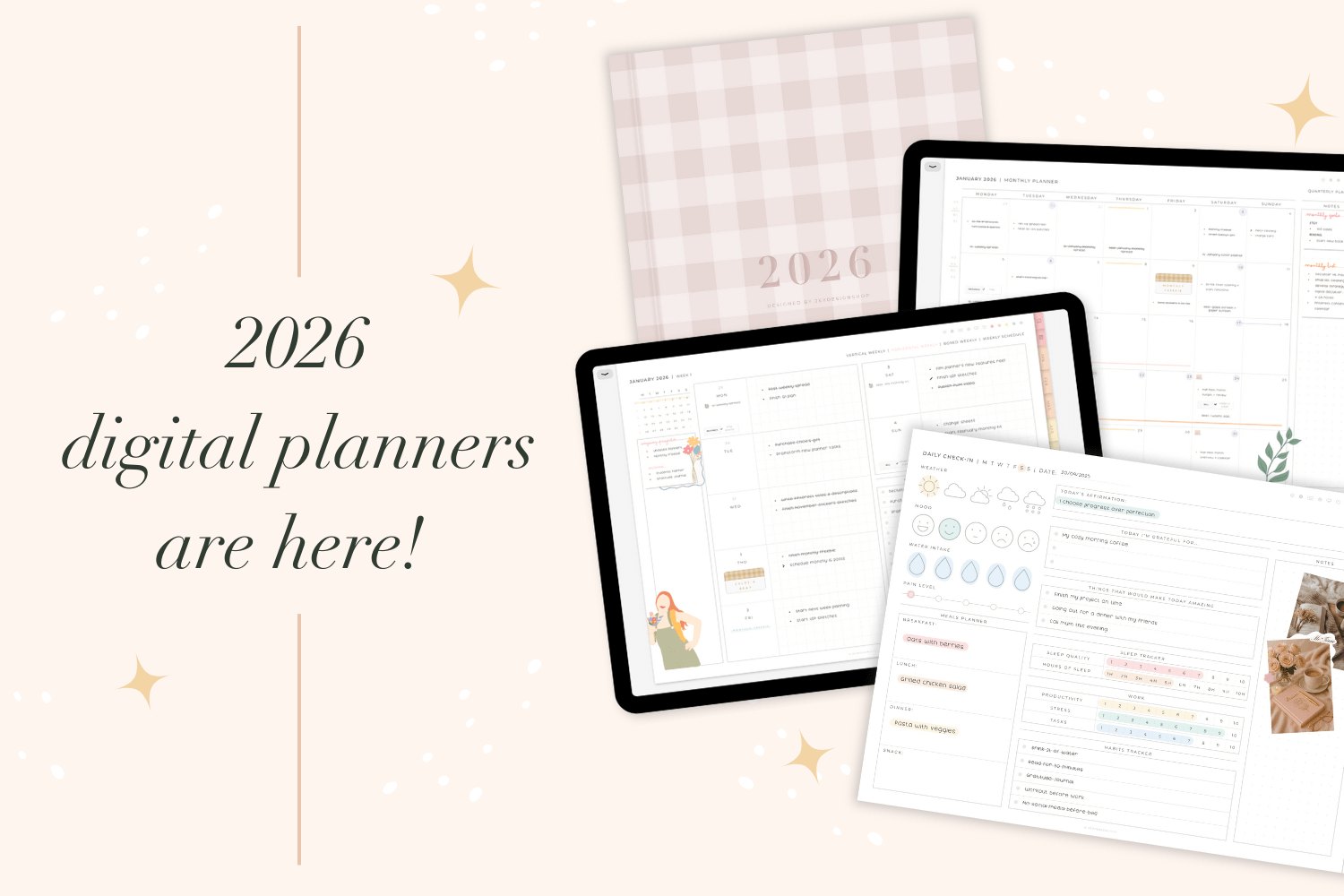 jeydesignshop - They’re finally here! The 2026 Digital Planners are ...