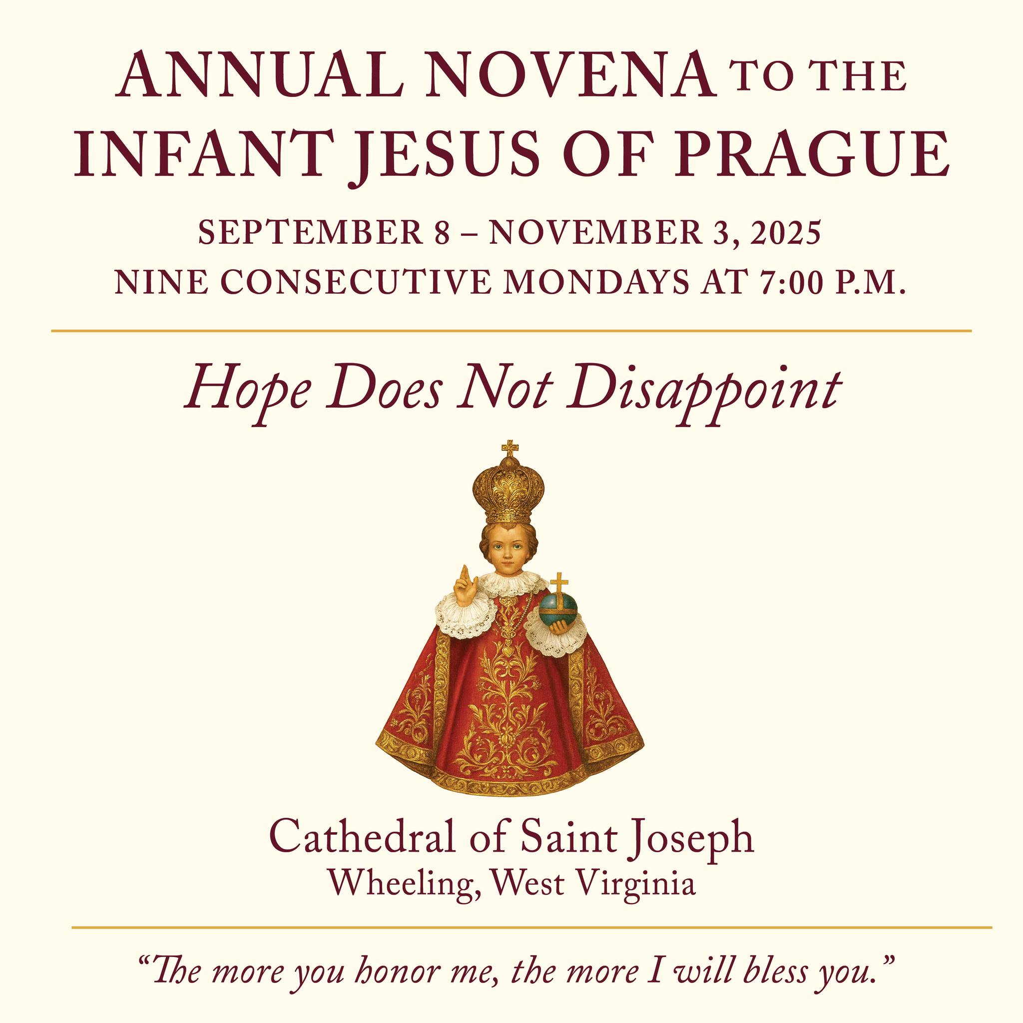 Cathedral - What Is a Novena? A novena is a nine-day (or nine-week ...