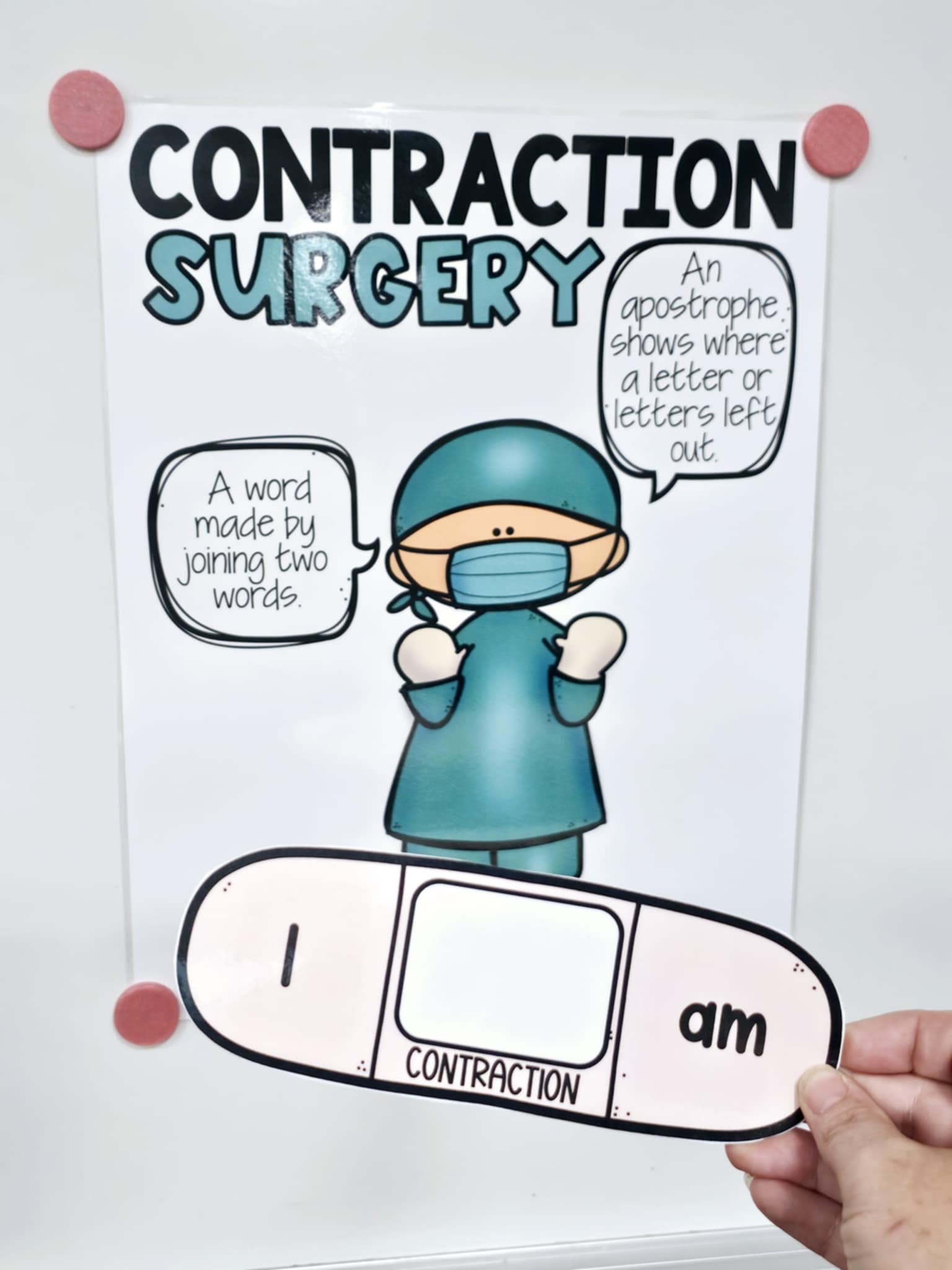 Contraction Surgery Anchor... - Carolyn's Creative Classroom | Facebook