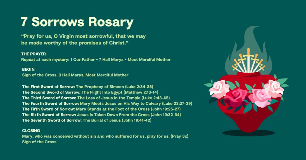 St. - To celebrate the Feast of Our Lady of Sorrows, learn how to pray ...