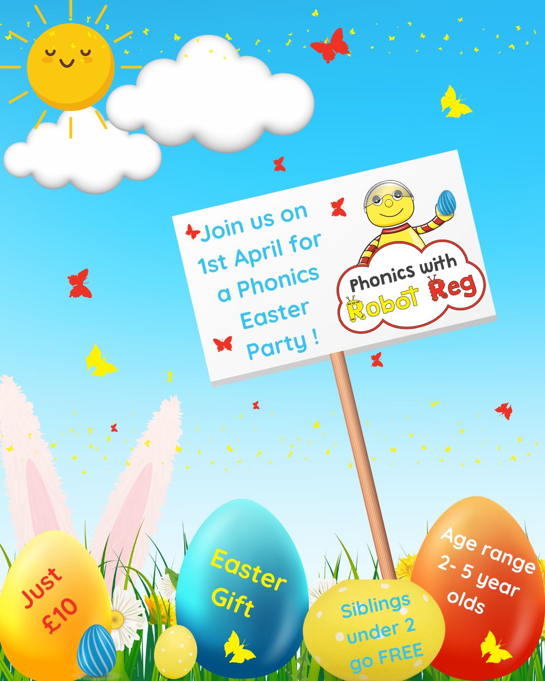 Phonics - 🌸🐰 Have you booked an Easter event yet ? No ?!?! Well here is ...