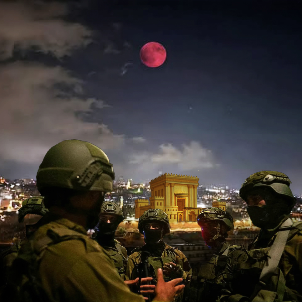 The Temple Institute A 16 Year Old Raised The Israeli Flag On The