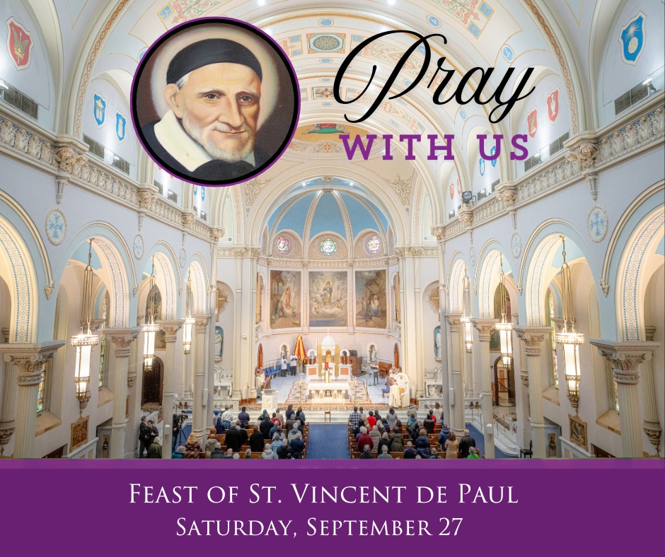 The Basilica - All are welcome to celebrate the Feast of St. Vincent de ...