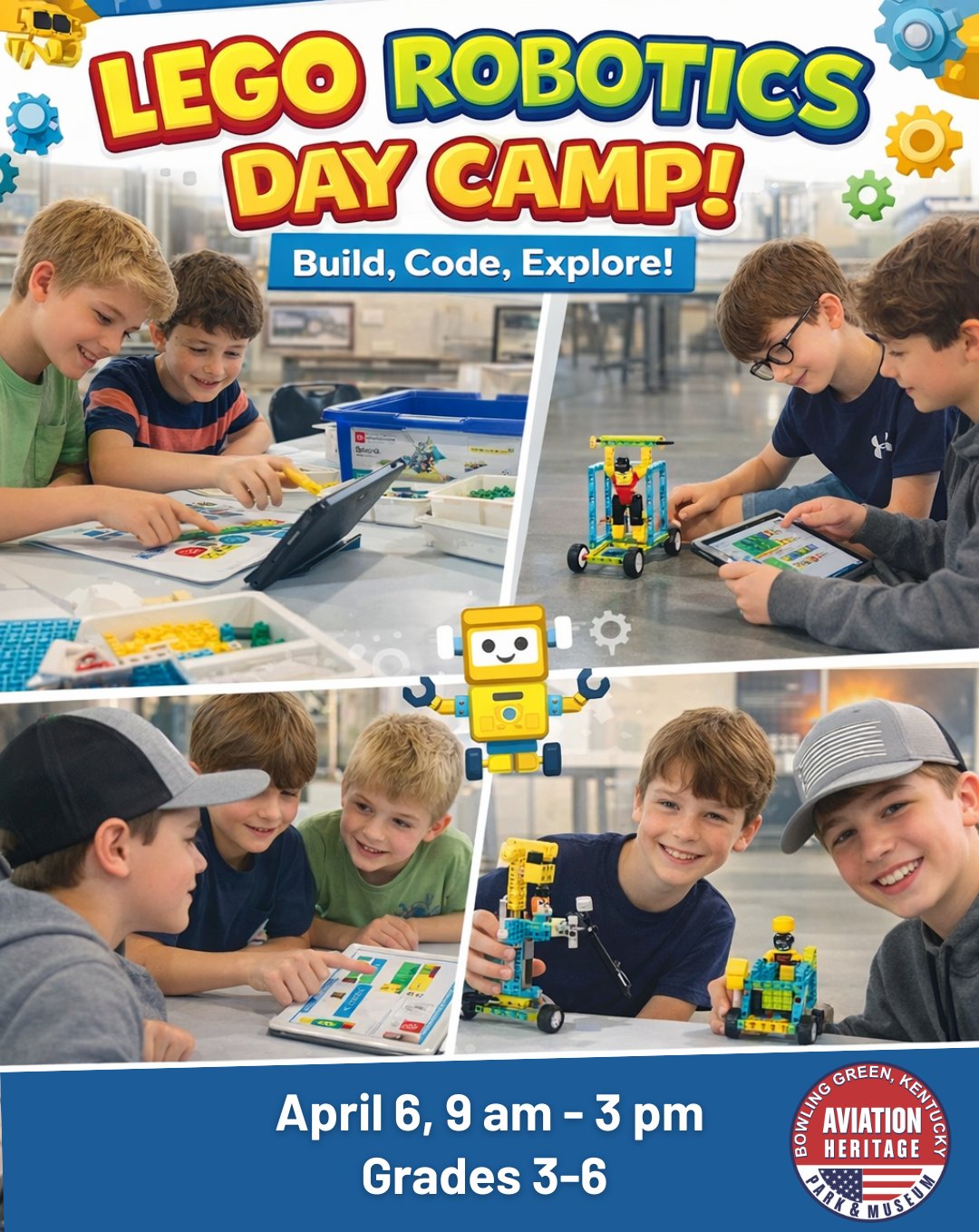 Aviation - LEGO Robotics Day Camp Get ready to build, code, and explore ...