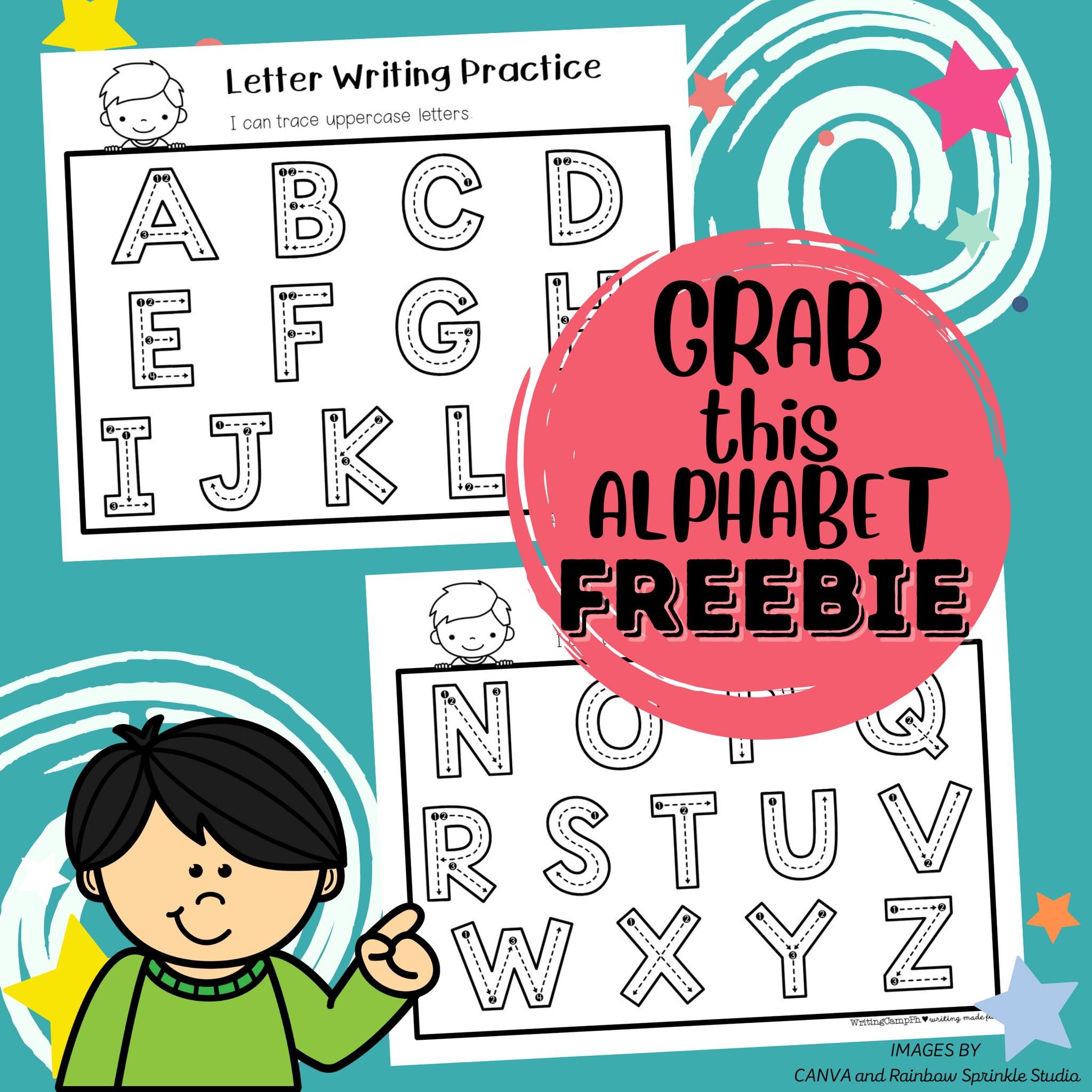 Writing Camp PH - ⭐ FREEBIE ALERT ⭐ #1: Letter Formation...