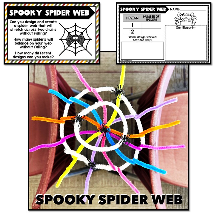 Spooky Spider Webs! 🕷 🕸 My... - Teach Outside the Box | Facebook