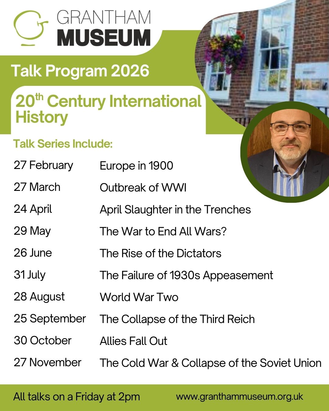 Grantham Museum - 📣 Exciting New Talk Series at the... | Facebook
