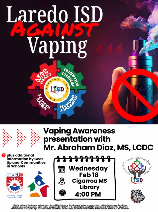 Dr. - 🐾 Calling all J.G. Cigarroa Middle School Parents! 🐾 Join us for ...