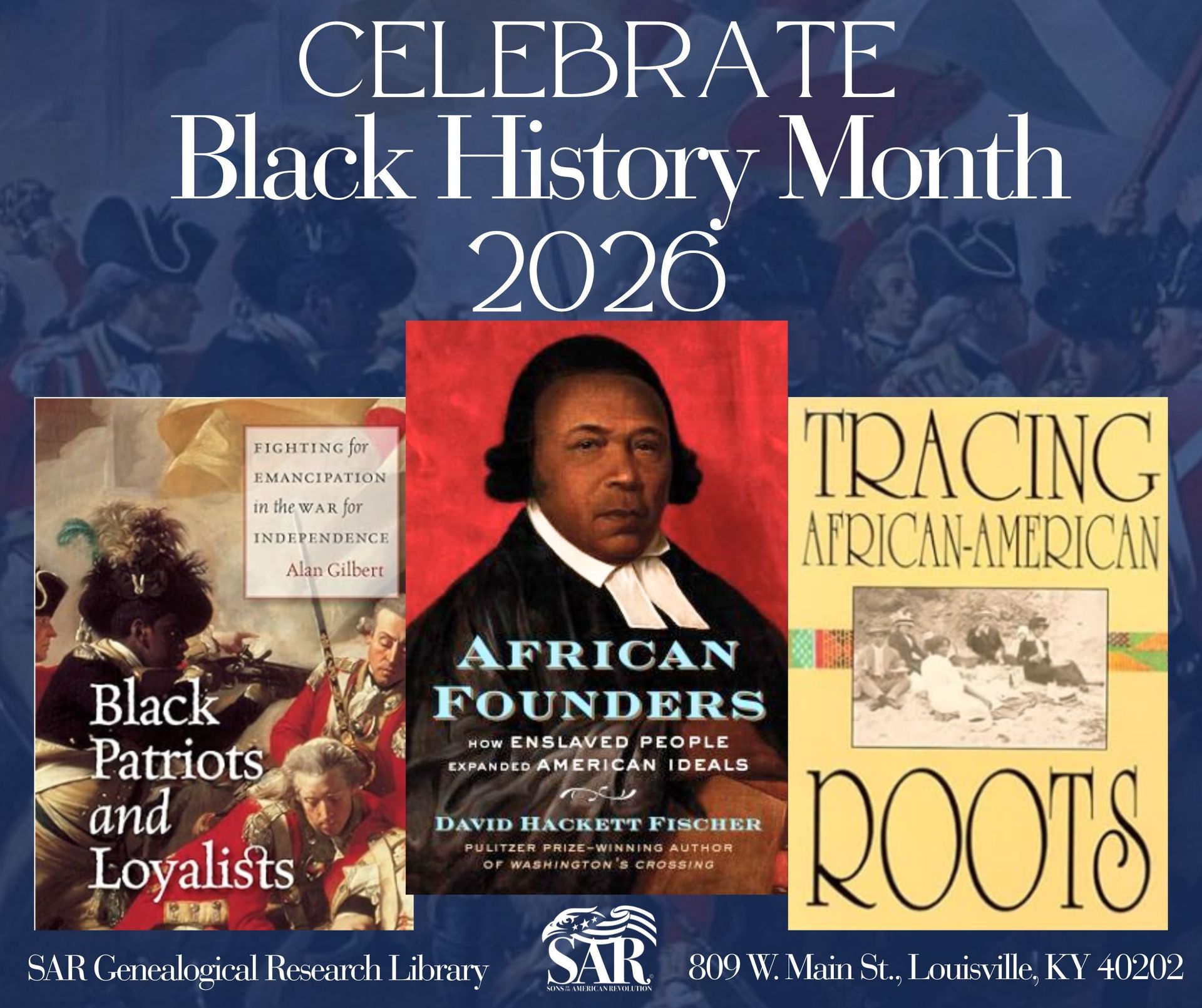SAR - This Black History Month, the SAR Genealogical Research Library ...