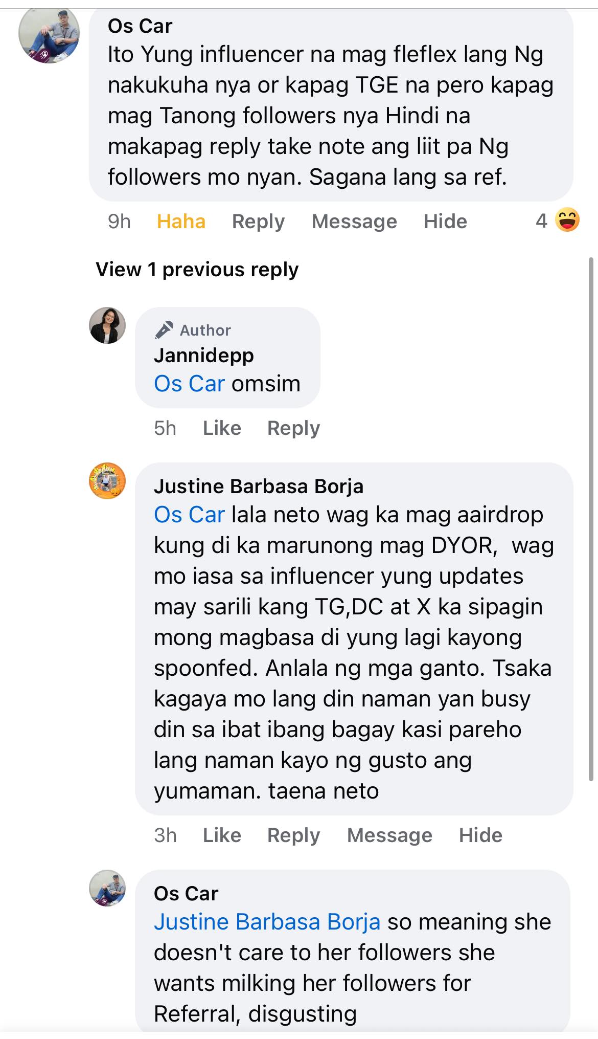 Jannidepp Alam Mo Oscar Kung Marunong Ka Lang Magscroll At Magbasa