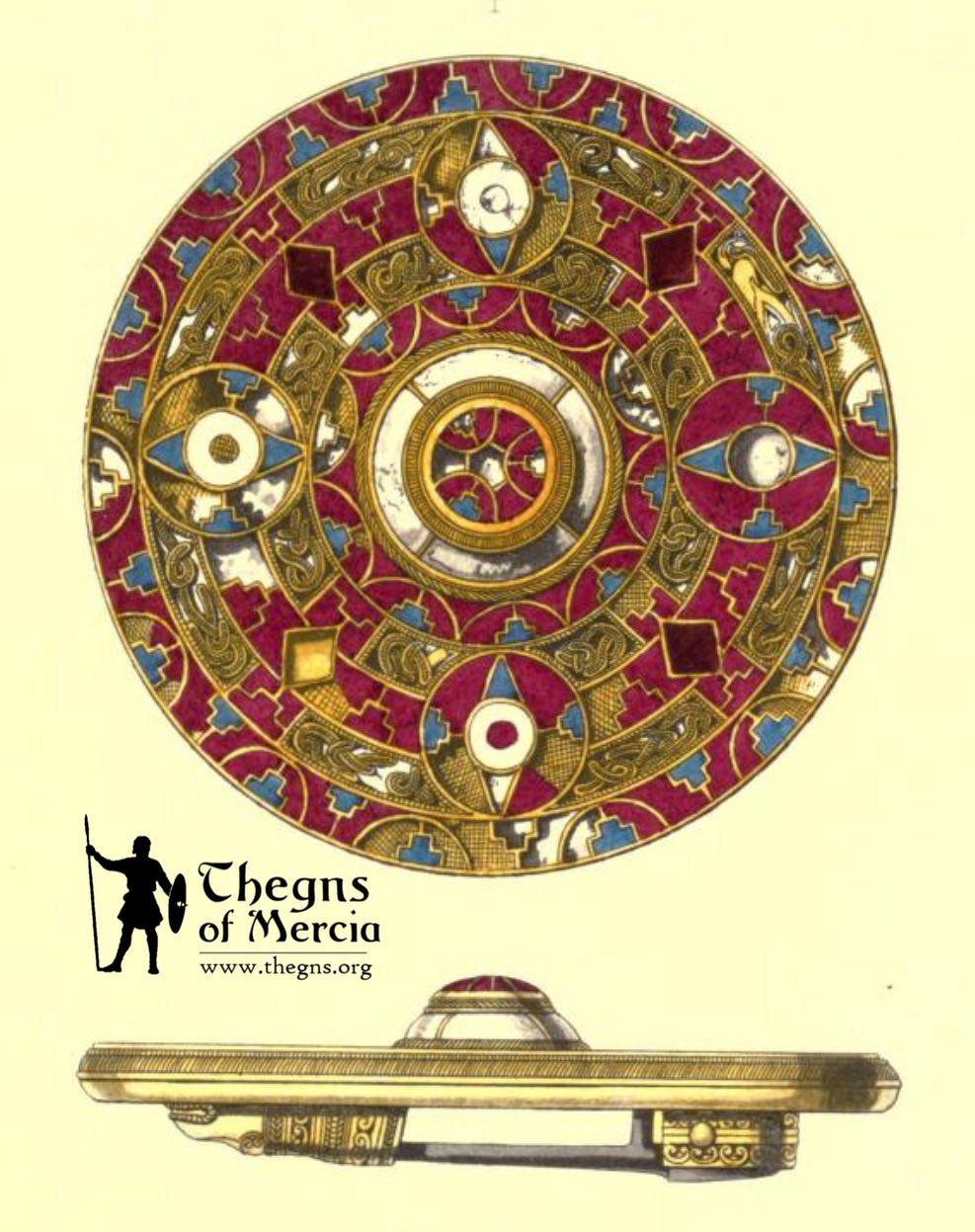 Thegns Of Mercia Early Anglo Saxon Warriors At Sutton Hoo National