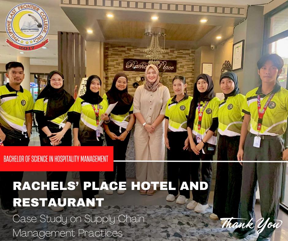 College of Hospitality and Business Management, PLFC Inc.