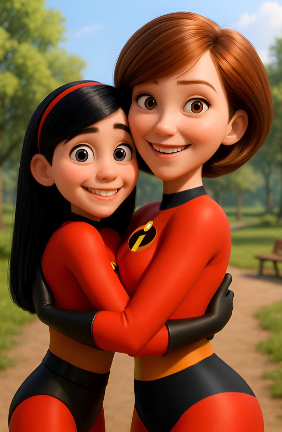 Dreamy Double The Parr Double The Power 💥💜 Violetparr Helenparr Elastigirl