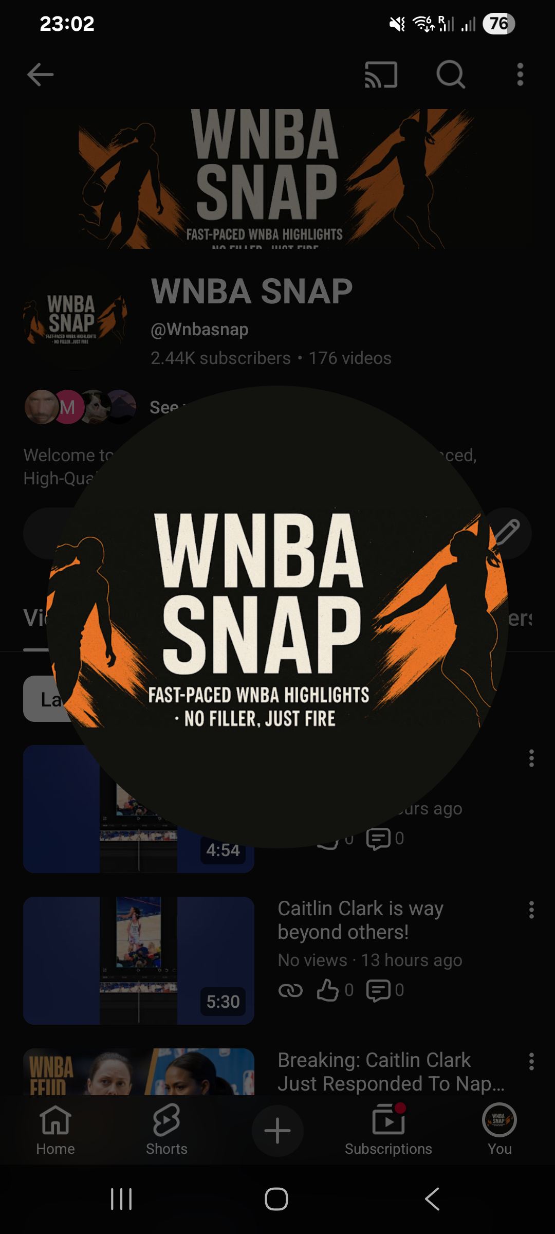 Caitlin Clarks Signature Basketball Wnba Reelsviral Wnba Snap