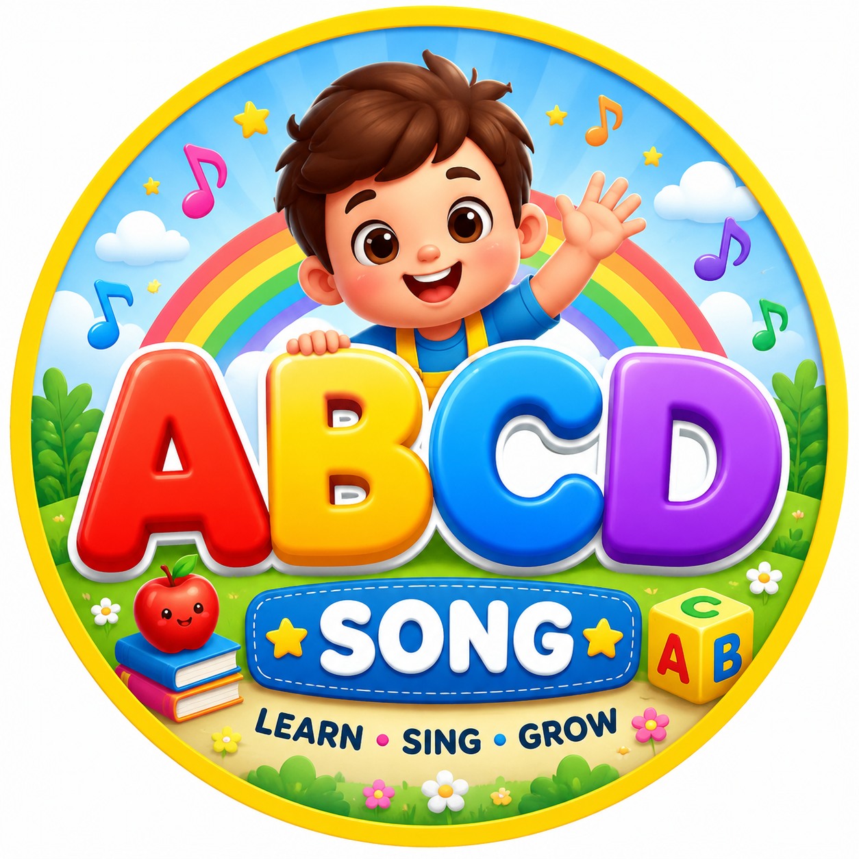 🌈 Learn A to Z | English Alphabet Song for Kids 🎵 | Fun & Colorful ABC ...