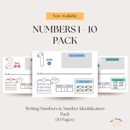Learn-able - Our 'Learning Numbers 1 to 10' pack focuses... | Facebook