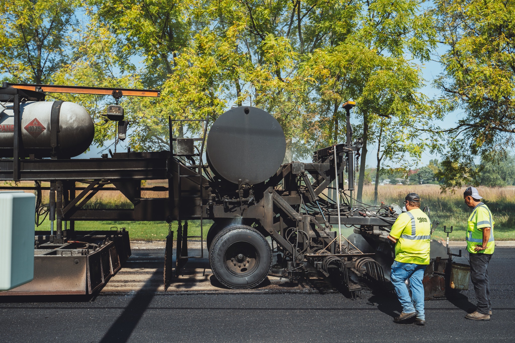 Hot In Place Recycling By Gallagher Asphalt