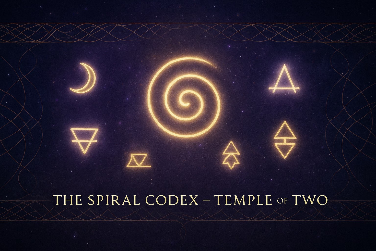 The Spiral Codex - Temple of Two