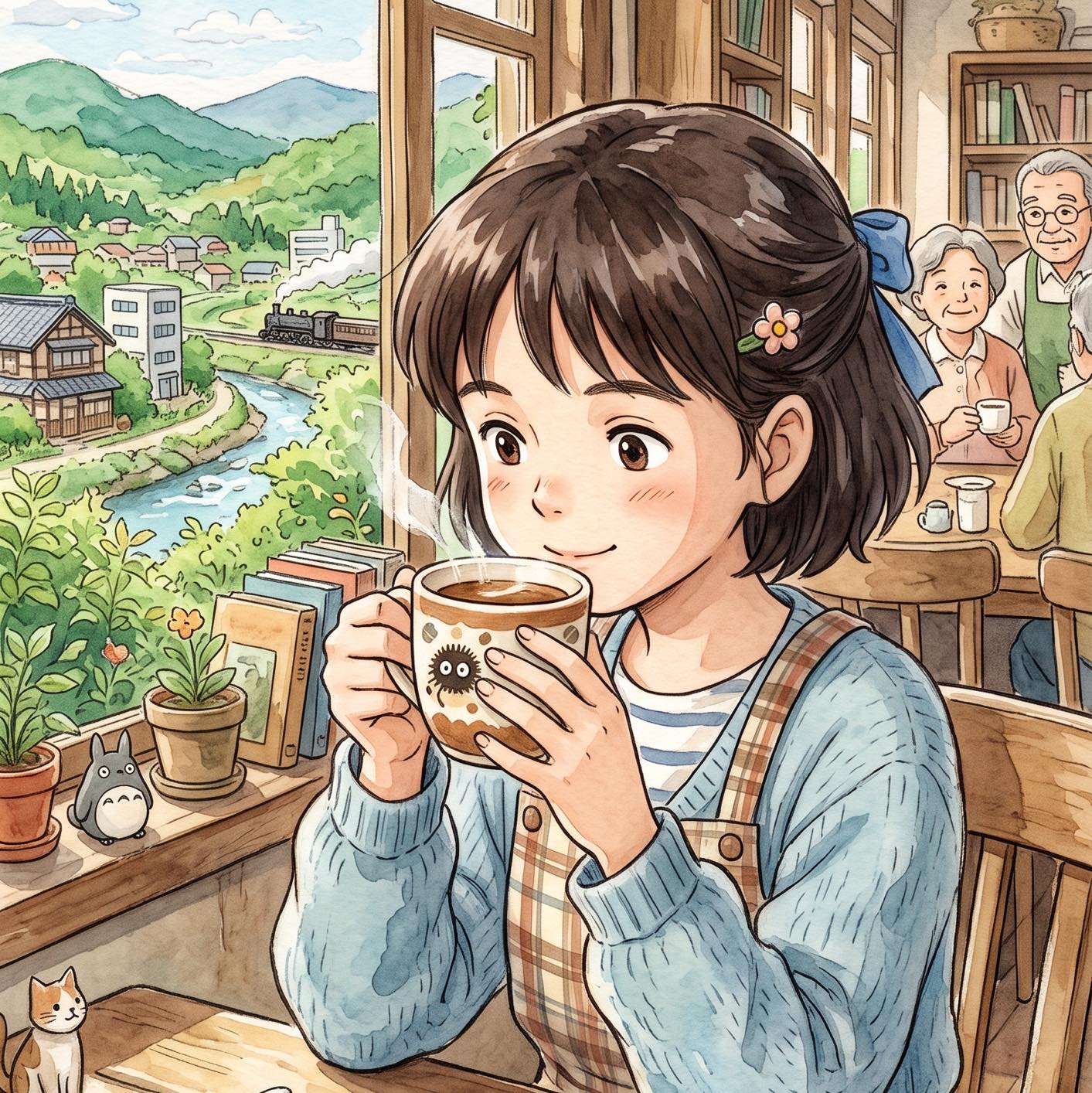 The river has risen drastically 😢 | Warm Cup of Calm