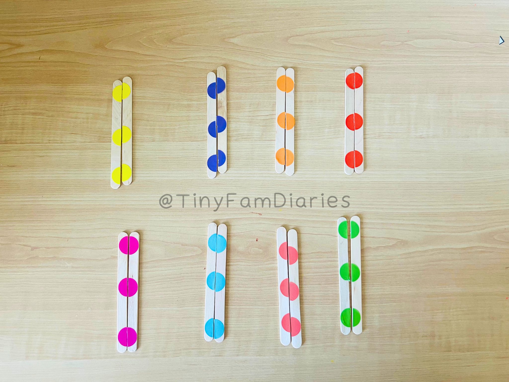 Tiny - Popsicle Stick Puzzles • Materials: Jumbo popsicle sticks ...