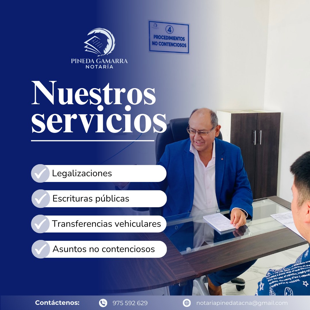 Notaría Pineda Gamarra Tacna