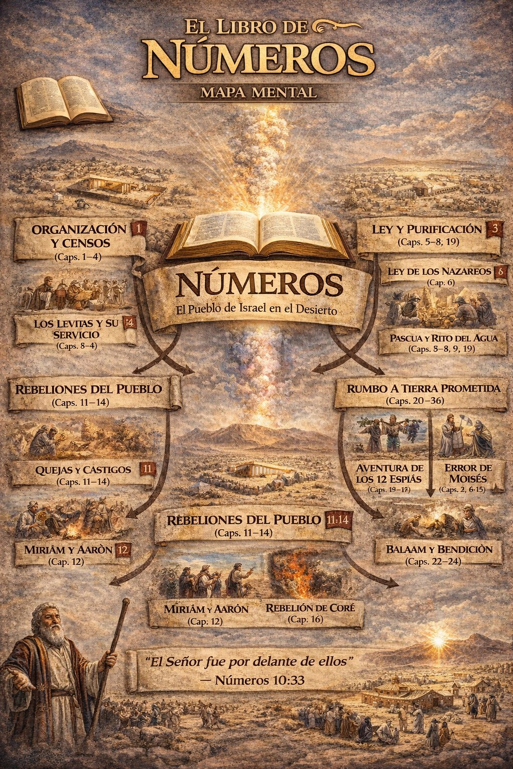 Hermandad - El libro de Números es el cuarto libro de la Biblia y narra ...