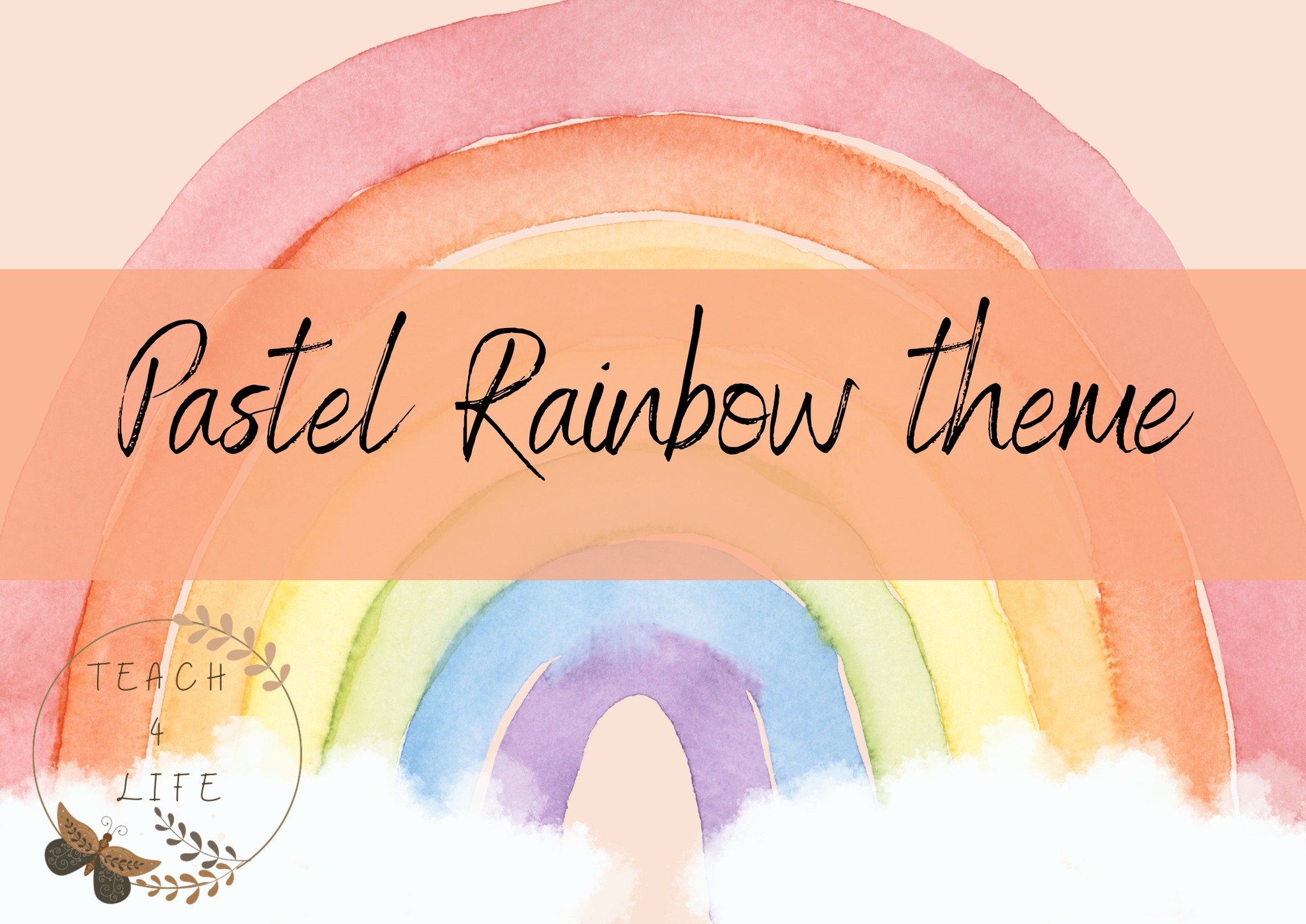 Teach 4 Life - 🌈 Embrace the Beauty of Pastel Rainbow... | Facebook
