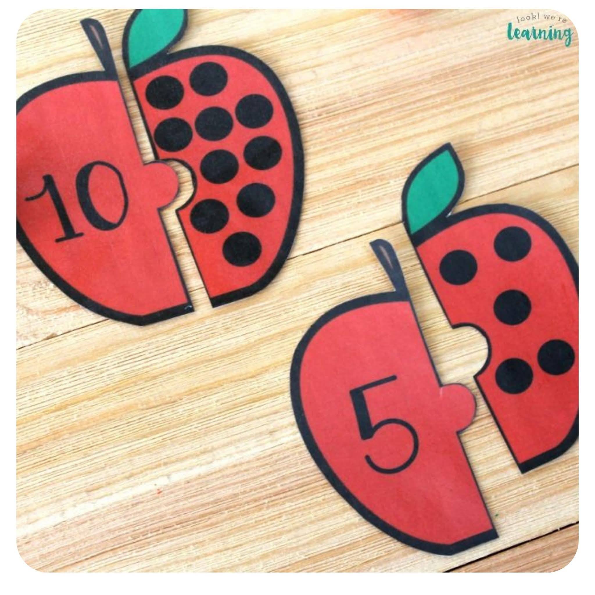 Apple Counting Puzzles for Early Learners 🍎🔢 | Facebook