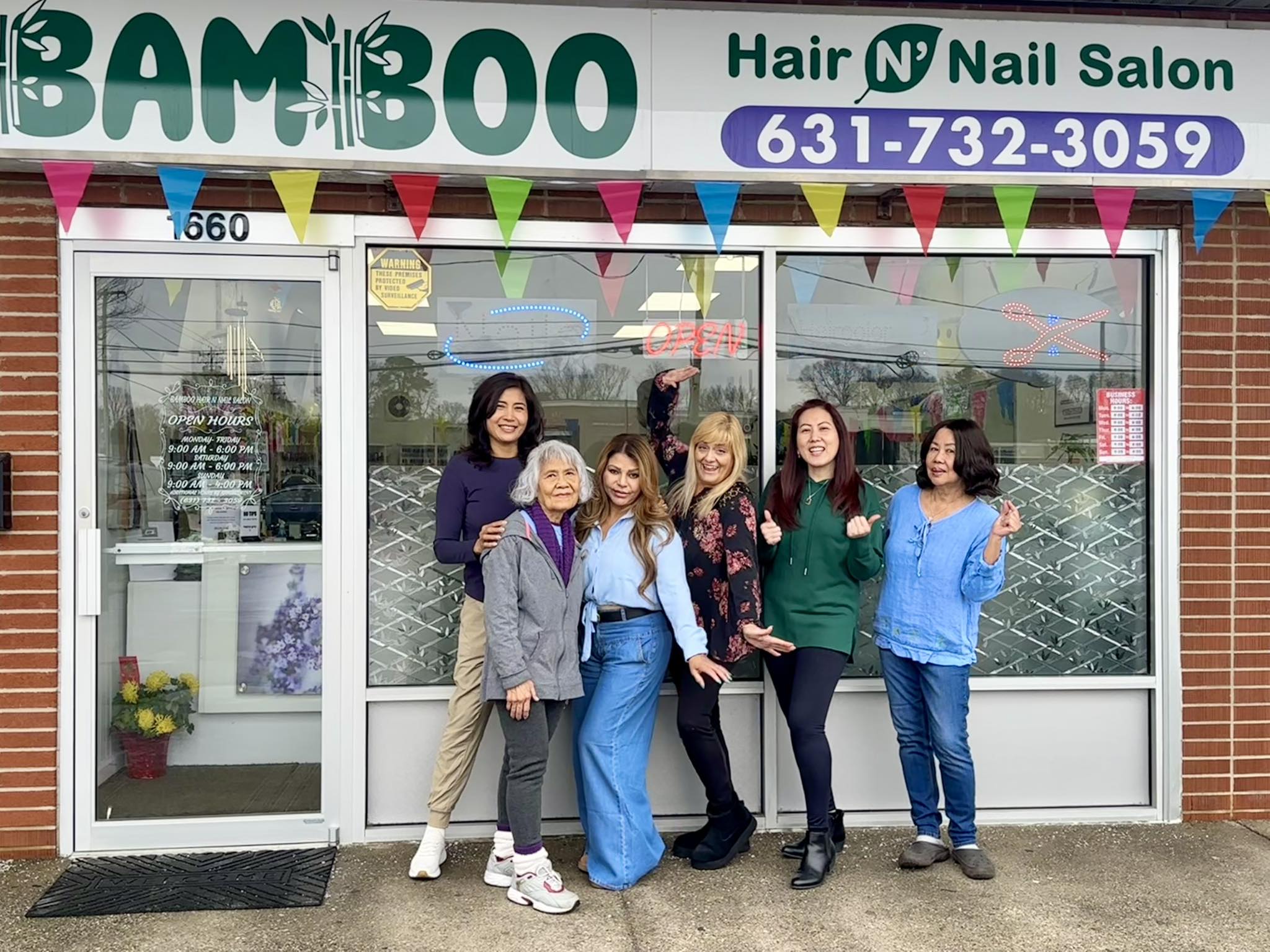 Bamboo Hair N Nail Salon Centereach Ny