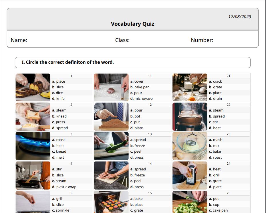 Worksheets PDF - English Teaching Resources | Hello, you can create ...