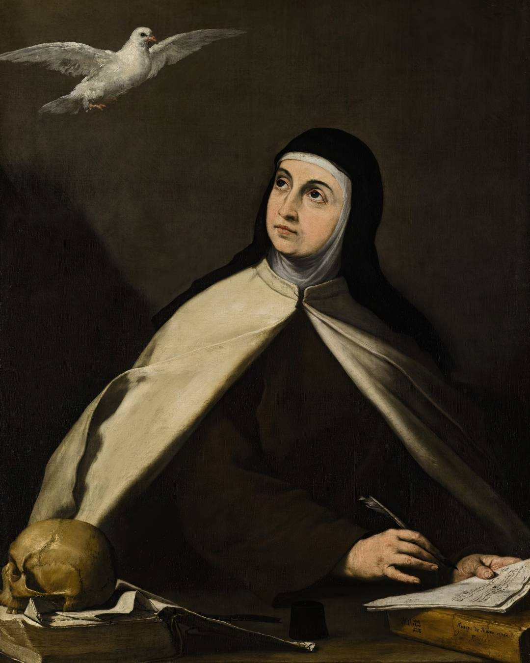 Ave - 🖼️ Saint Teresa of Avila (1644), Jusepe de Ribera Saint Teresa of ...