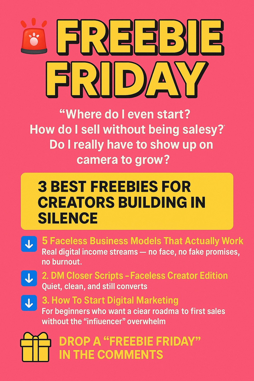 Created In Canva💻🩷 | 🚨 **Freebie Friday is here — and it’s for the ...