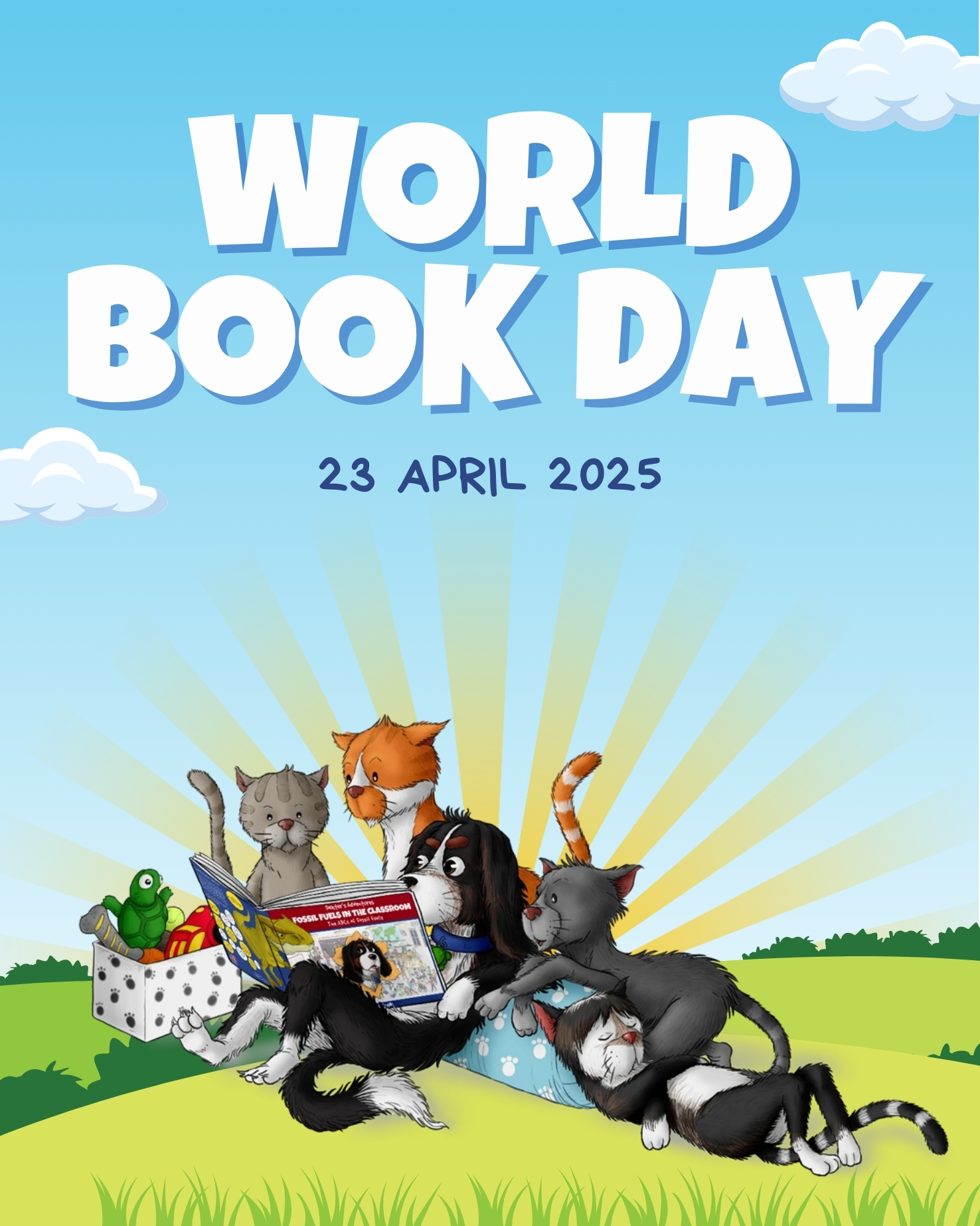 Dexter's - Happy World Book Day from Dexter and Friends! 🐾🦖 Hi there ...
